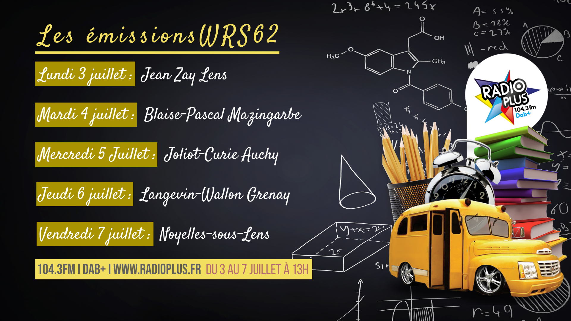 Projet Web Radio Studio 62 - Radio Plus Haut de France radioplus