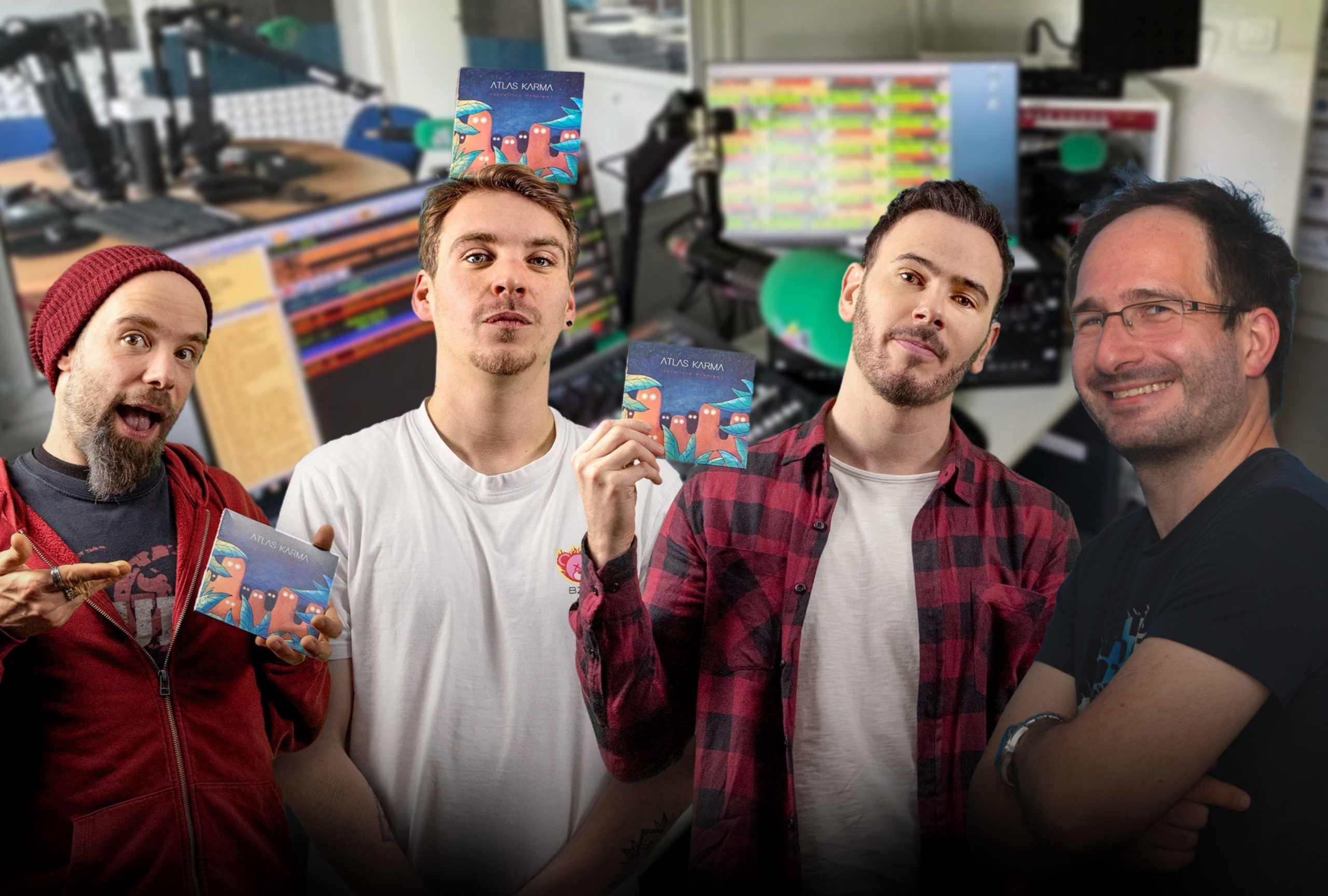 Le groupe Atlas Karma à l'honneur dans l'émission Maintenant J'y Vais ...